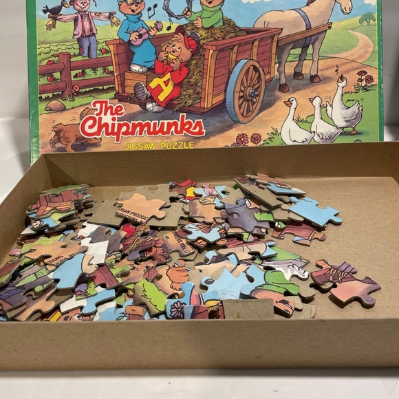 American Publishing Corp | Toys | Vtg Childs Jigsaw Puzzle Alvin And ...